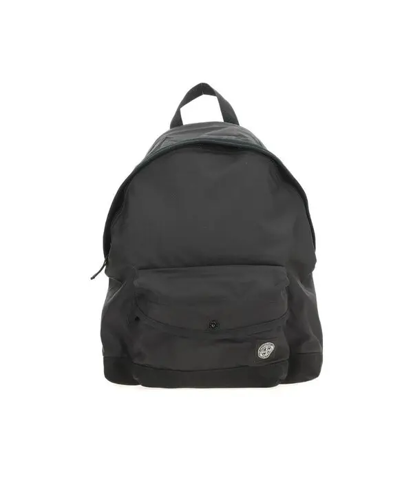 Stone Island Logo-patch Zip-up Backpack
