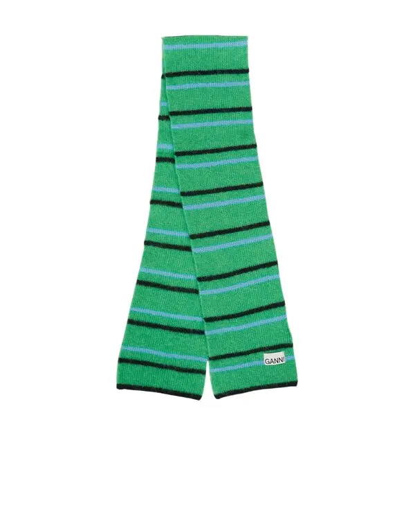 GANNI Soft Wool Scarf