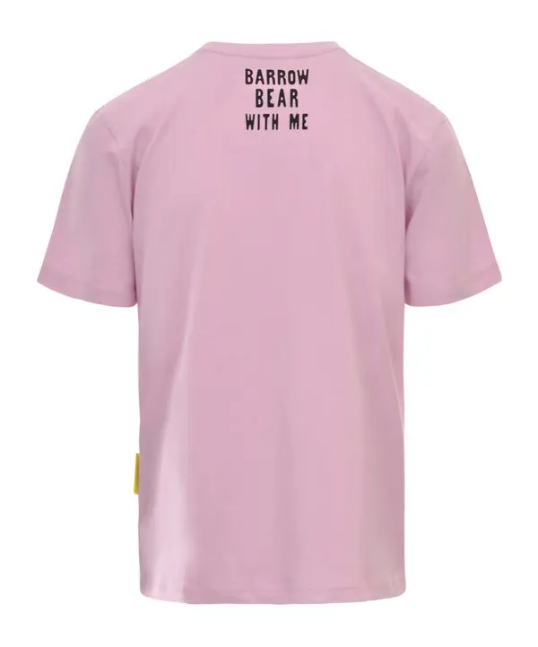 BARROW Teddy Bear Printed Crewneck T-shirt