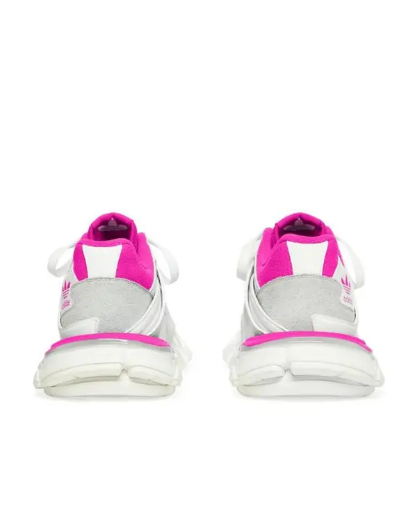 Balenciaga Adidas Track Forum Low Top Sneakers - White