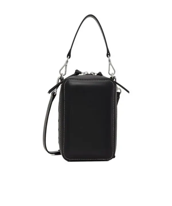 GANNI Logo-embossed Camera Bag