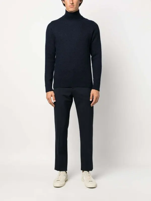 LARDINI Fine-knit Roll-neck Jumper
