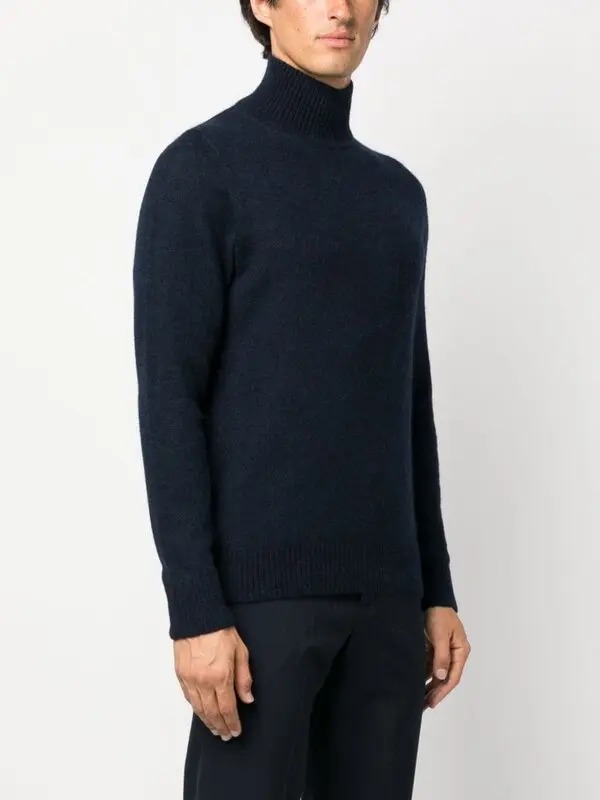 LARDINI Fine-knit Roll-neck Jumper