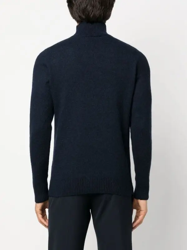 LARDINI Fine-knit Roll-neck Jumper