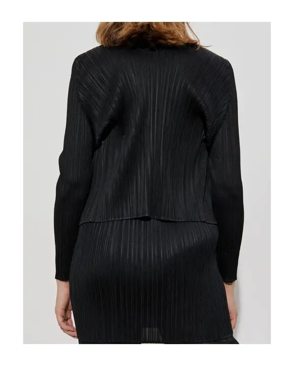 Issey Miyake Pleated Cardigan