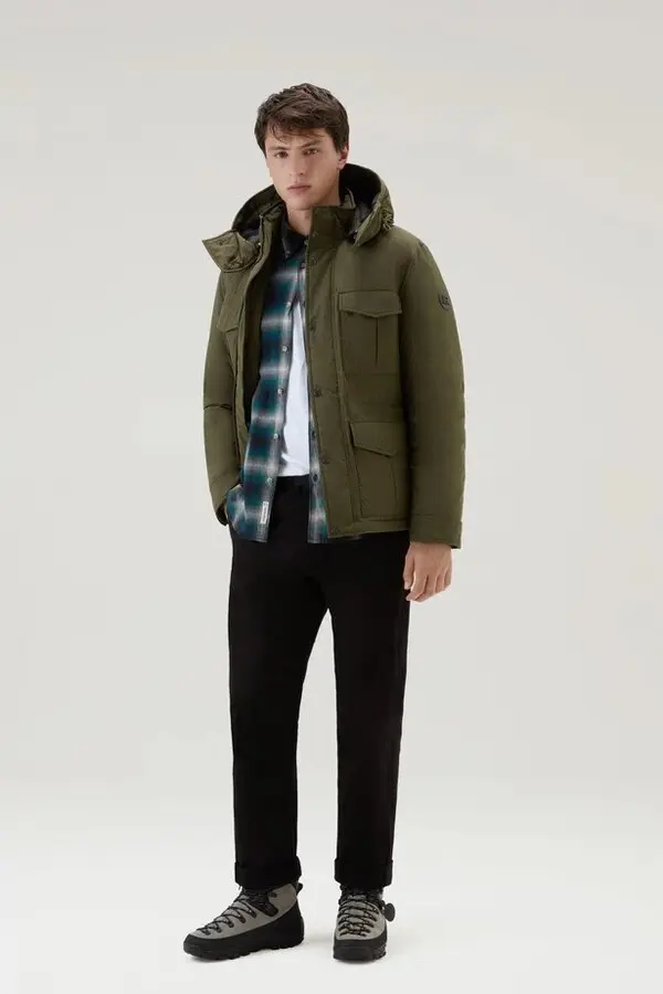 Woolrich Hooded Down Jacket