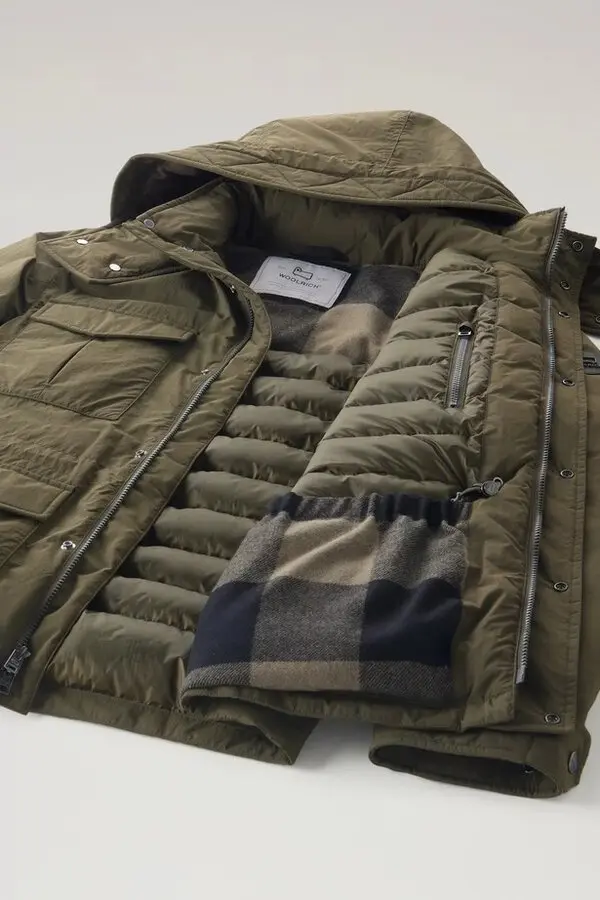 Woolrich Hooded Down Jacket