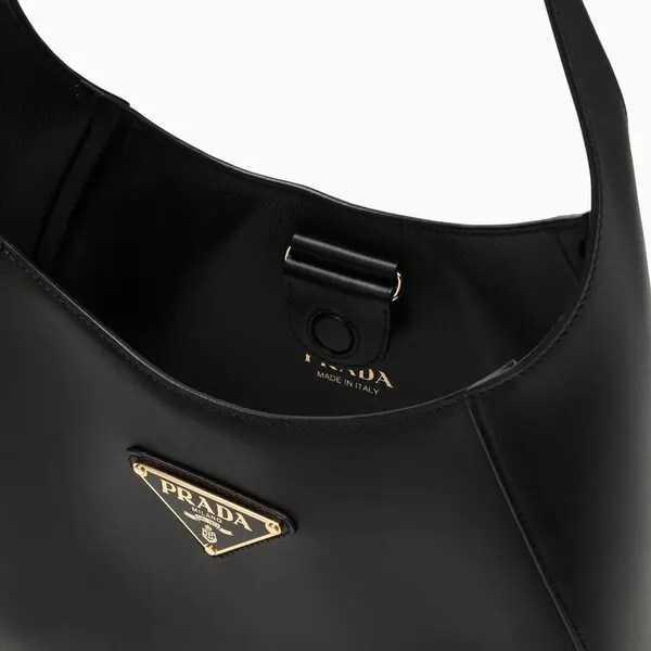 Prada Logo-triangle Curve-edge Shoulder Bag