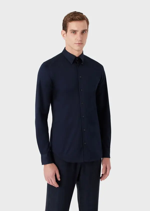 Giorgio Armani Single-breasted Long-sleeved Shirt