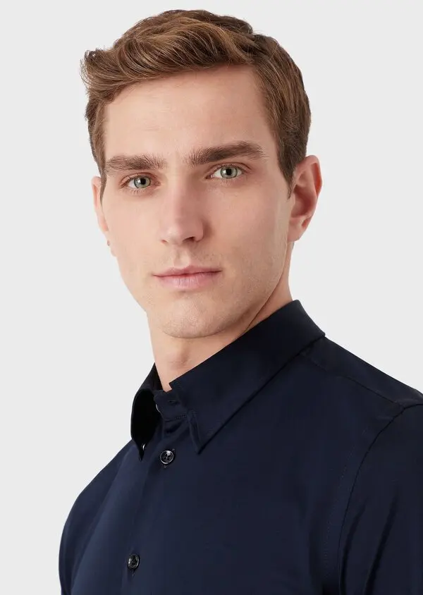 Giorgio Armani Single-breasted Long-sleeved Shirt