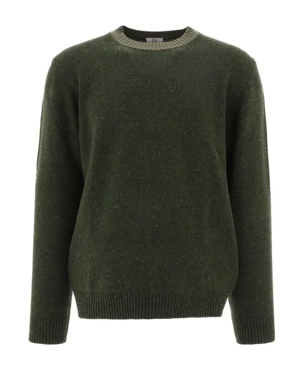Woolrich Panelled Wool Jumper