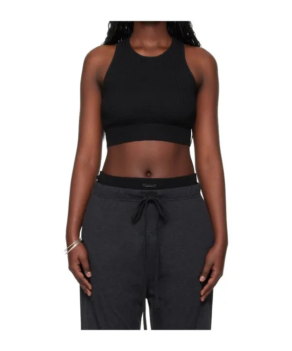 Fear Of God Waffle Crop Performance Top