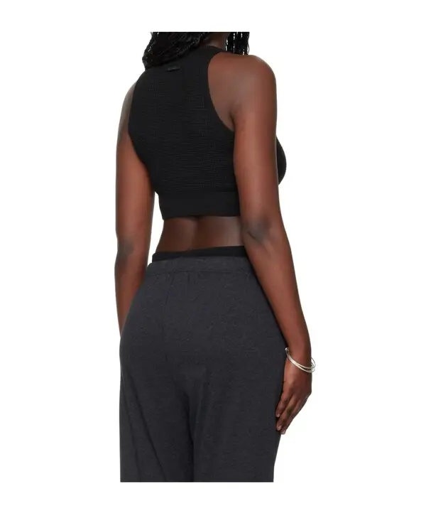 Fear Of God Waffle Crop Performance Top
