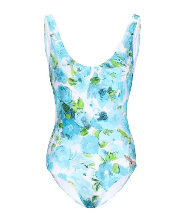 Chloé Sleeveless One-piece Swimsuit - Blue