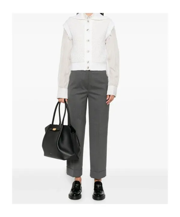 Peserico Cuffed Trousers