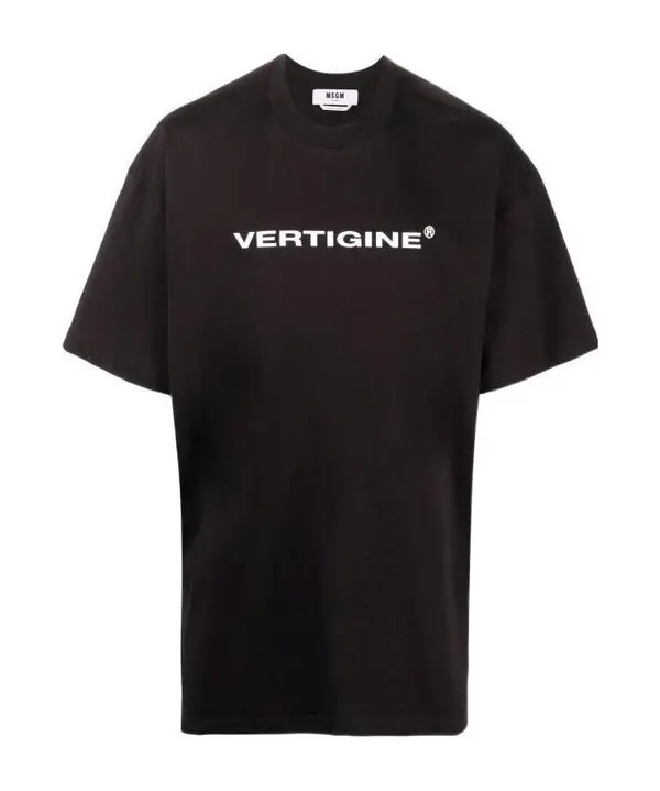 MSGM Logo Crew-neck T-shirt