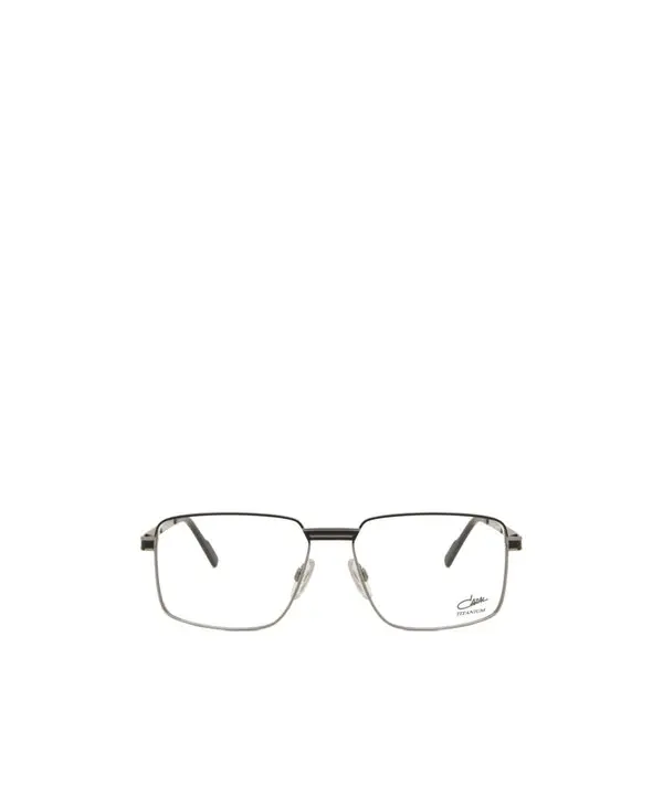 Cazal Square Frame Eyeglasses - White