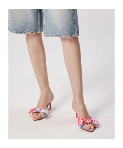 CHRISTIAN LOUBOUTIN Bow Strap Heeled Sandals