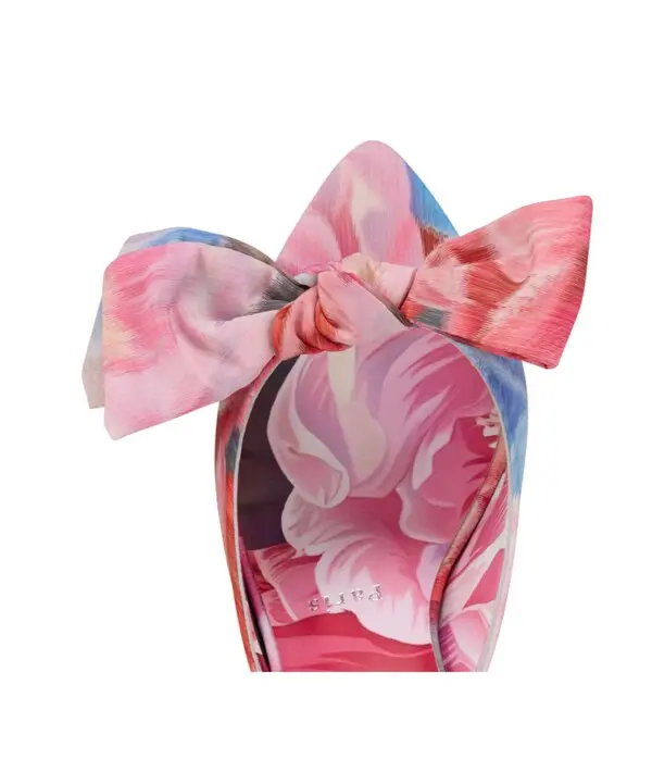 CHRISTIAN LOUBOUTIN Bow Strap Heeled Sandals