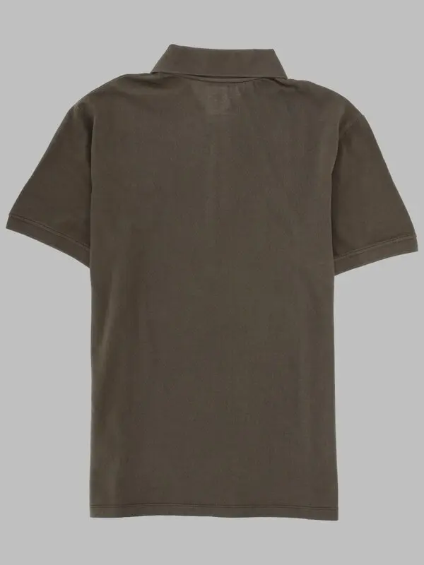 Balmain Collared Short-sleeved Polo Shirt