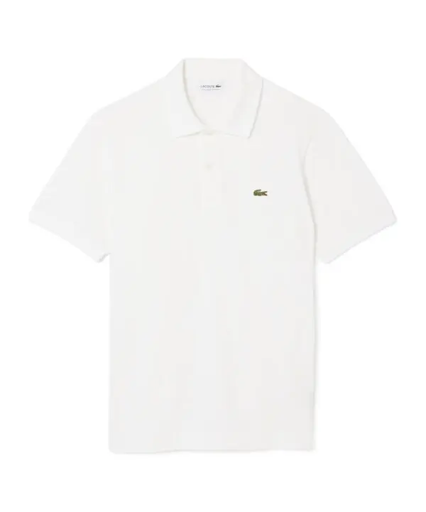 Lacoste Classic Fit L.12.12 Light Piqué Polo Shirt - White