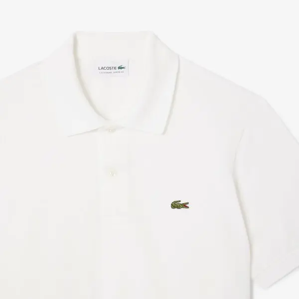 Lacoste Classic Fit L.12.12 Light Piqué Polo Shirt - White