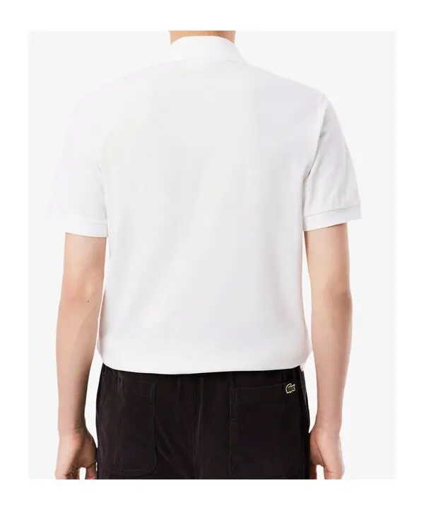 Lacoste Classic Fit L.12.12 Light Piqué Polo Shirt - White