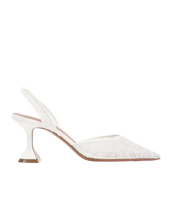 Amina Muaddi Pointed-toe High-heeled Sandals