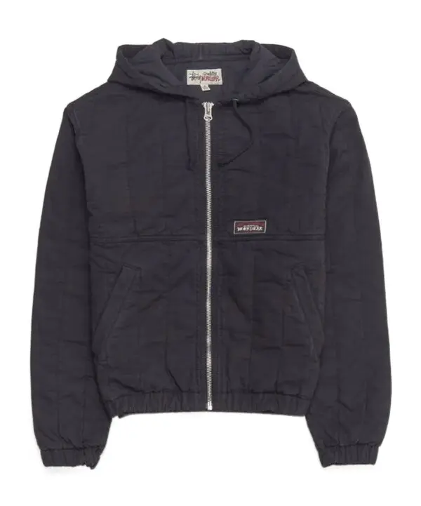 StÜssy Quilted Canvas Hooded Jacket