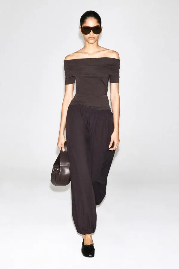 Cos Folded Off-the-shoulder Top