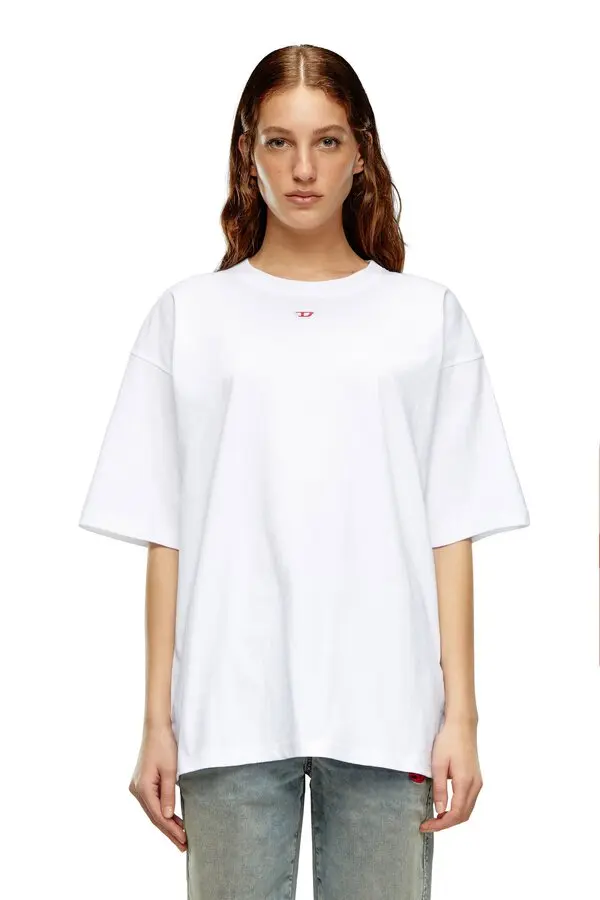 DIESEL® T-boxt-d Embroidered D Patch Crewneck T-shirt