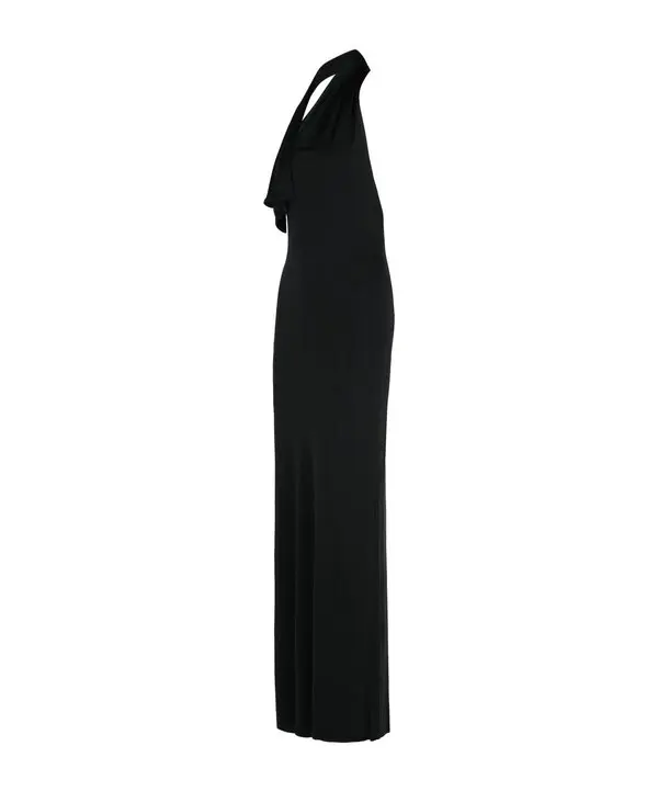 Khaite Asymmetrical Pendant Long Skirt