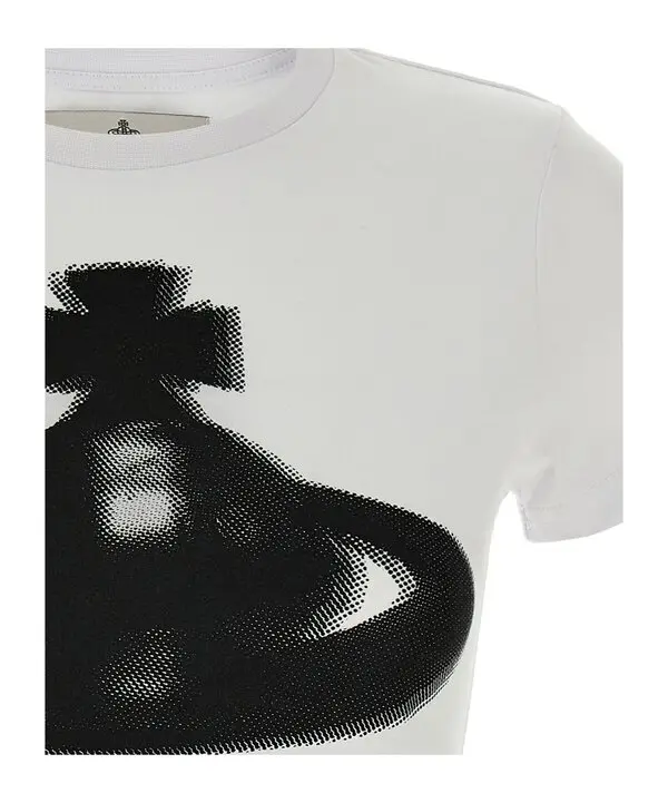 VIVIENNE WESTWOOD Orb Printed Crewneck T-shirt