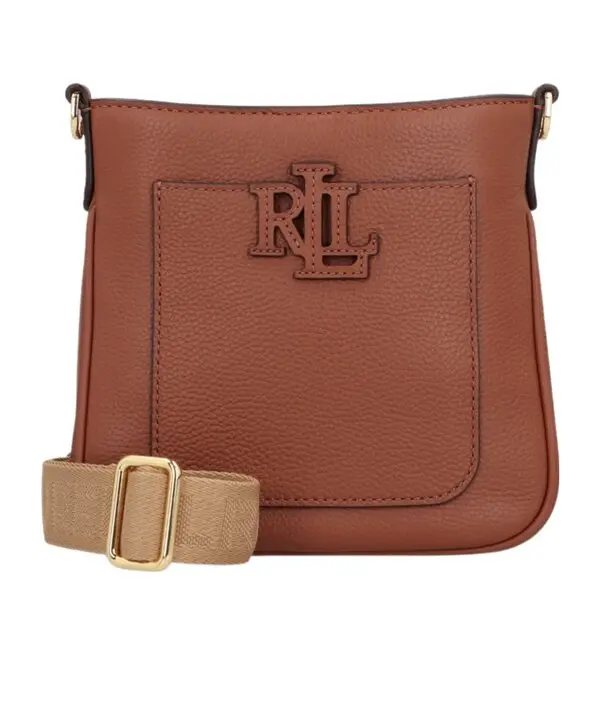 Ralph Lauren Logo Patch Cameryn Crossbody Bag
