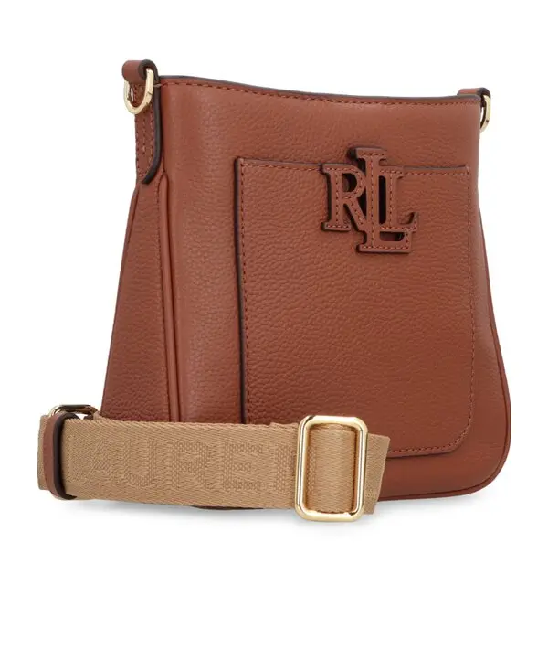 Ralph Lauren Logo Patch Cameryn Crossbody Bag