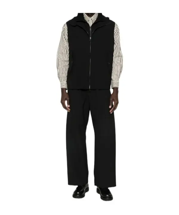 Emporio Armani Vest With Zip And Hood