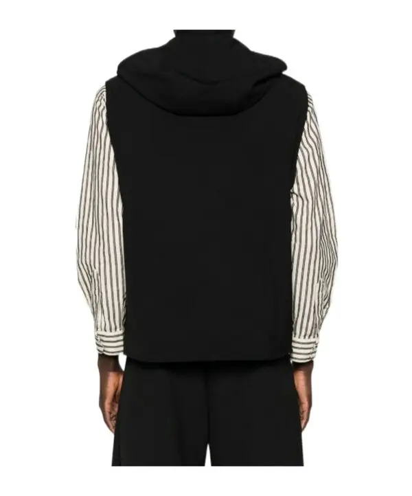 Emporio Armani Vest With Zip And Hood