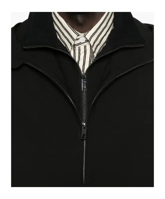 Emporio Armani Vest With Zip And Hood