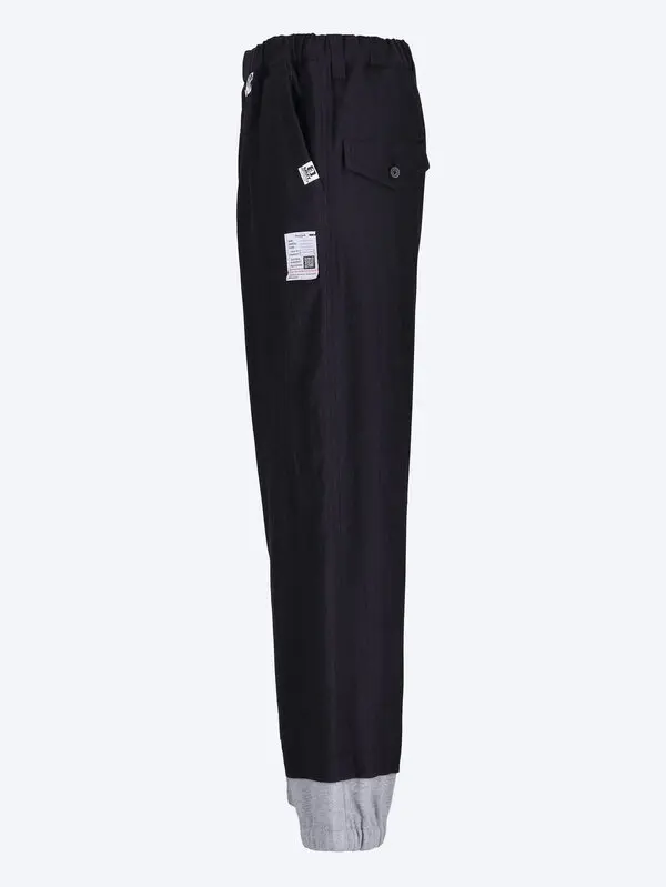 Mihara Yasuhiro Elastic Waist Casual Pants