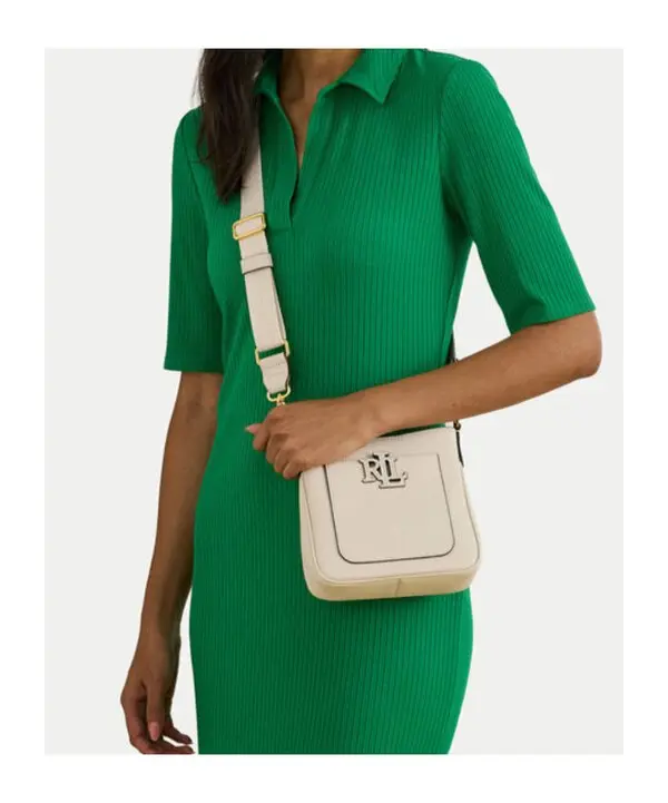 Ralph Lauren Logo Patch Cameryn Crossbody Bag