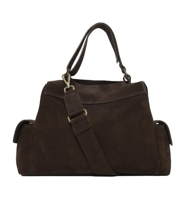 Orciani Cargo Peach Midi Bag