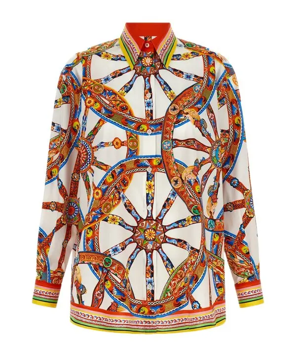 Dolce & Gabbana Carretto Print Shirt - No