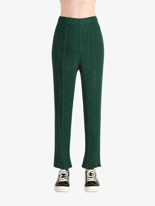 Issey Miyake Ribbed Casual Trousers
