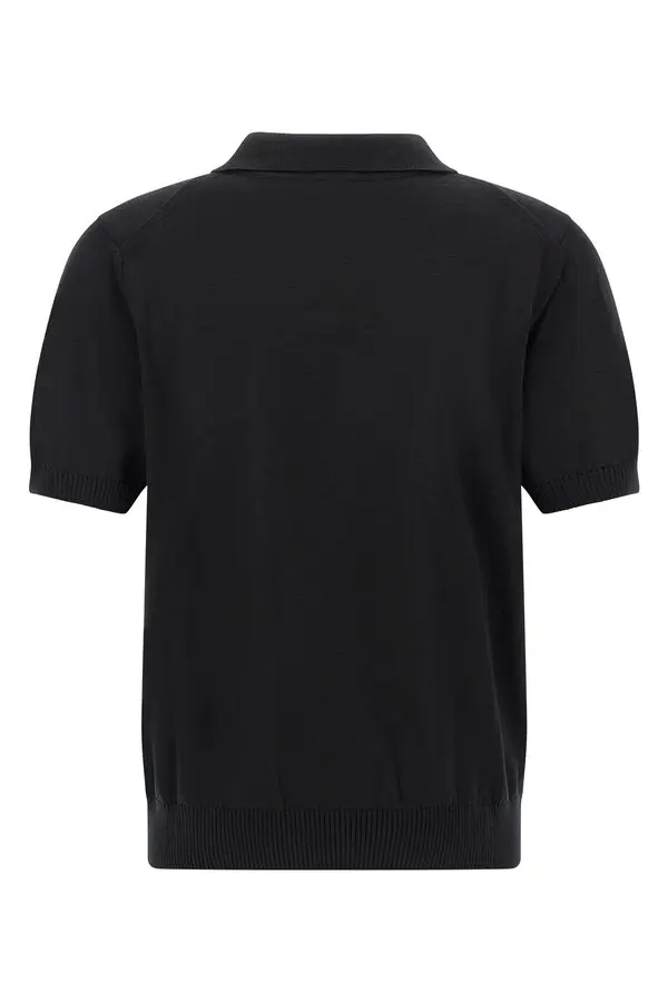 Hugo Boss H Lantoni Knitted Polo Shirt
