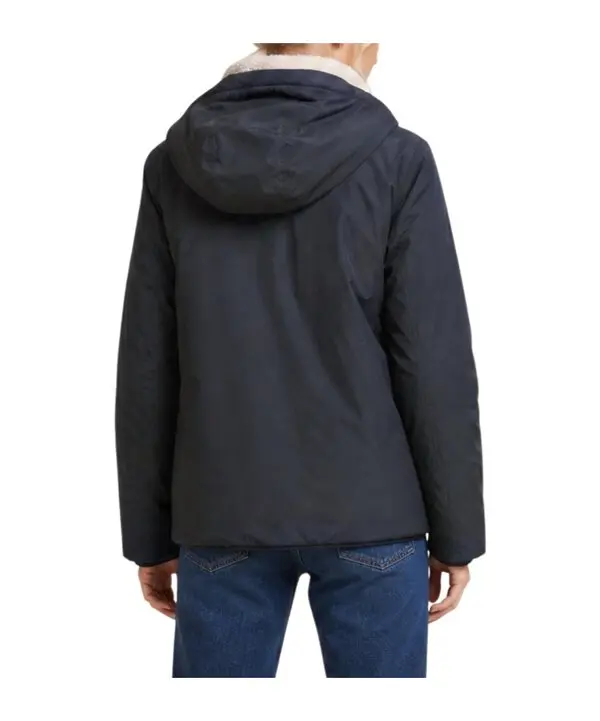 K-WAY Marlette Logo Patch Twill Jacket - No