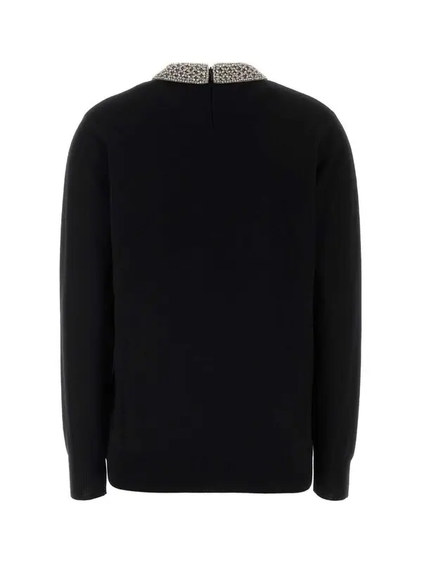 Valentino Garavani Embroidered Wool Sweater
