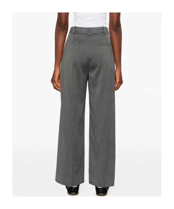 Patrizia Pepe Herringbone Pinstripe Trousers