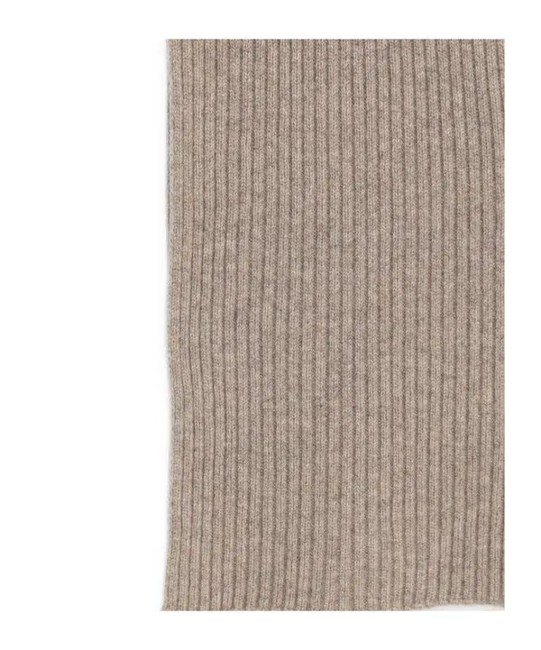 Brioni Ribbed-knit Scarf