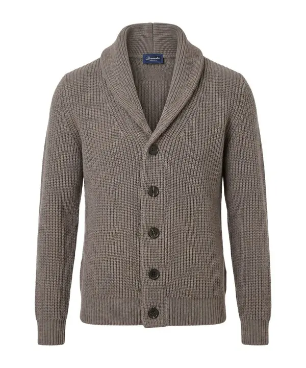 DRUMOHR Long-sleeve Single-breasted Cardigan