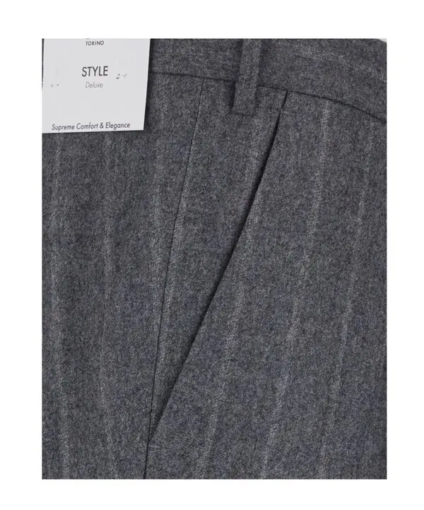 PT TORINO Striped Casual Trousers